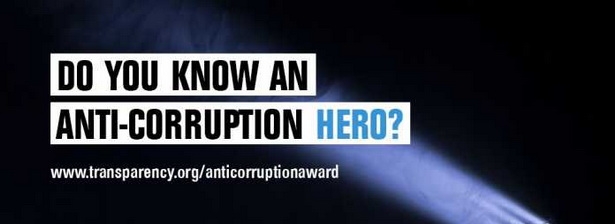 Anti-Corruption Award in Denmark from Transparency International 2018