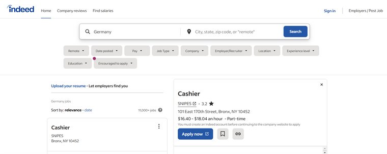 أفضل 10 مواقع رسمية للبحث عن عمل في ألمانيا