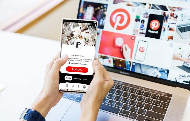 طريق الربح من بنترست Pinterest